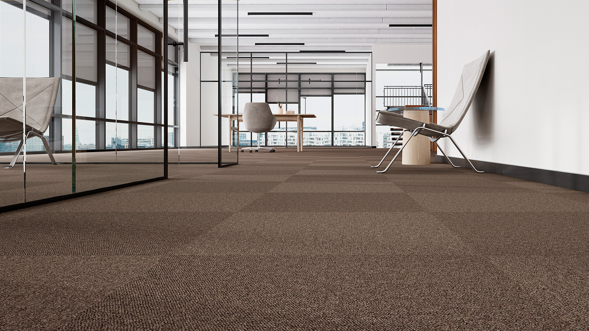 Penta og Penta Stripe EcoTiles® | tuftede tæppefliser